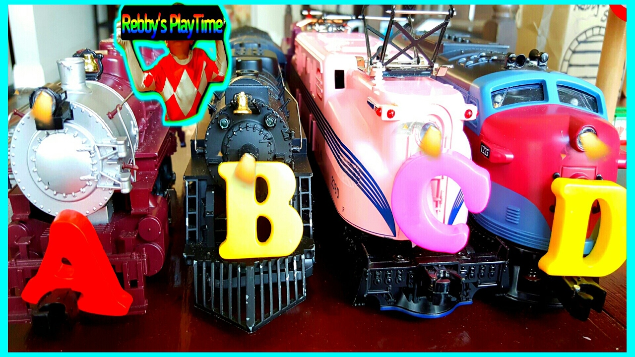 The Fun Alphabet Trains For Toddlers, Kids, Baby. Learning ABCs With ...