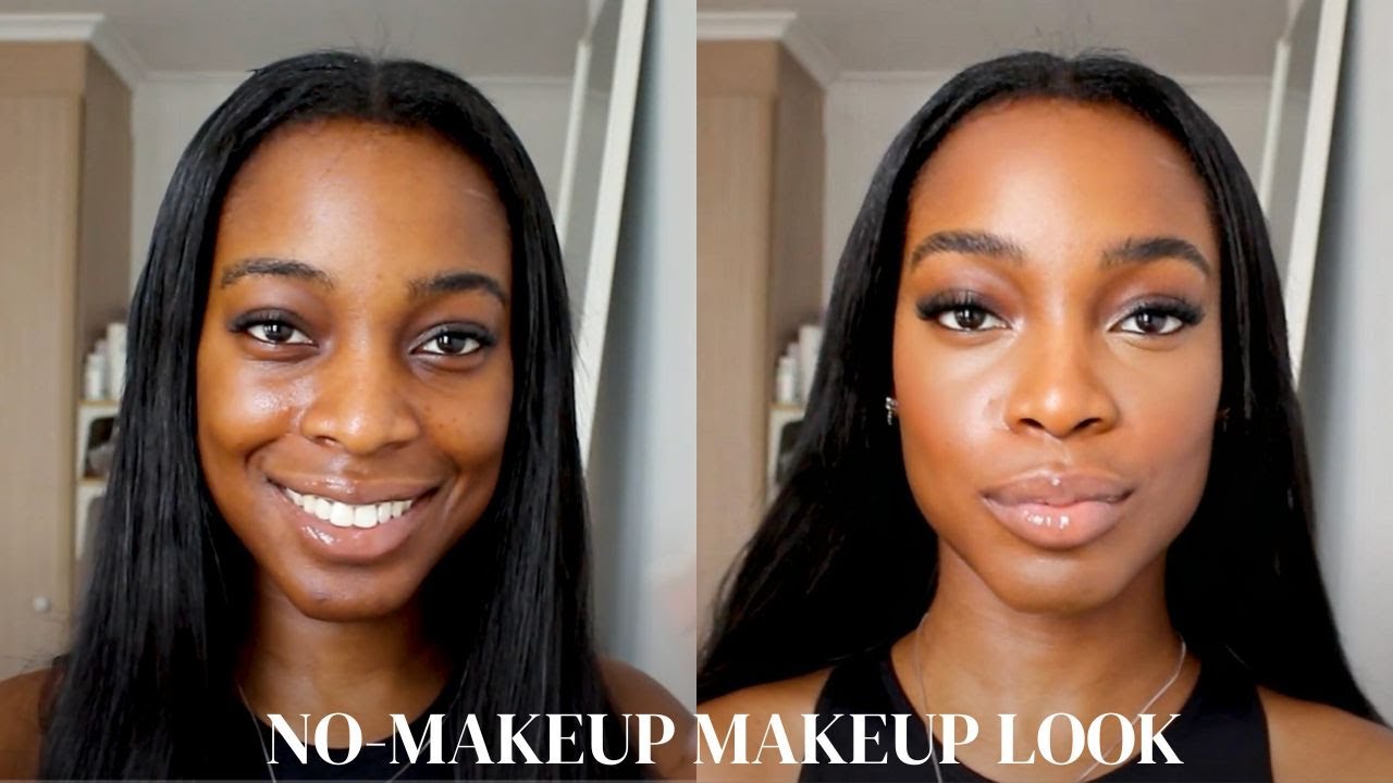 Effortless No Makeup Makeup Routine for Brown/Dark Skin: Flawless Skin ...