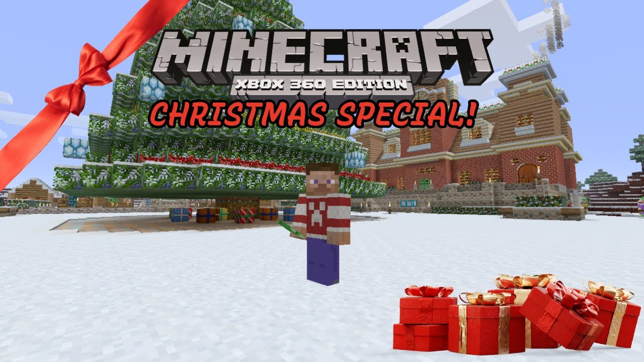 A Merry Minecraft Xbox 360 Christmas [ Festive Mash-up Pack ] - YouTube