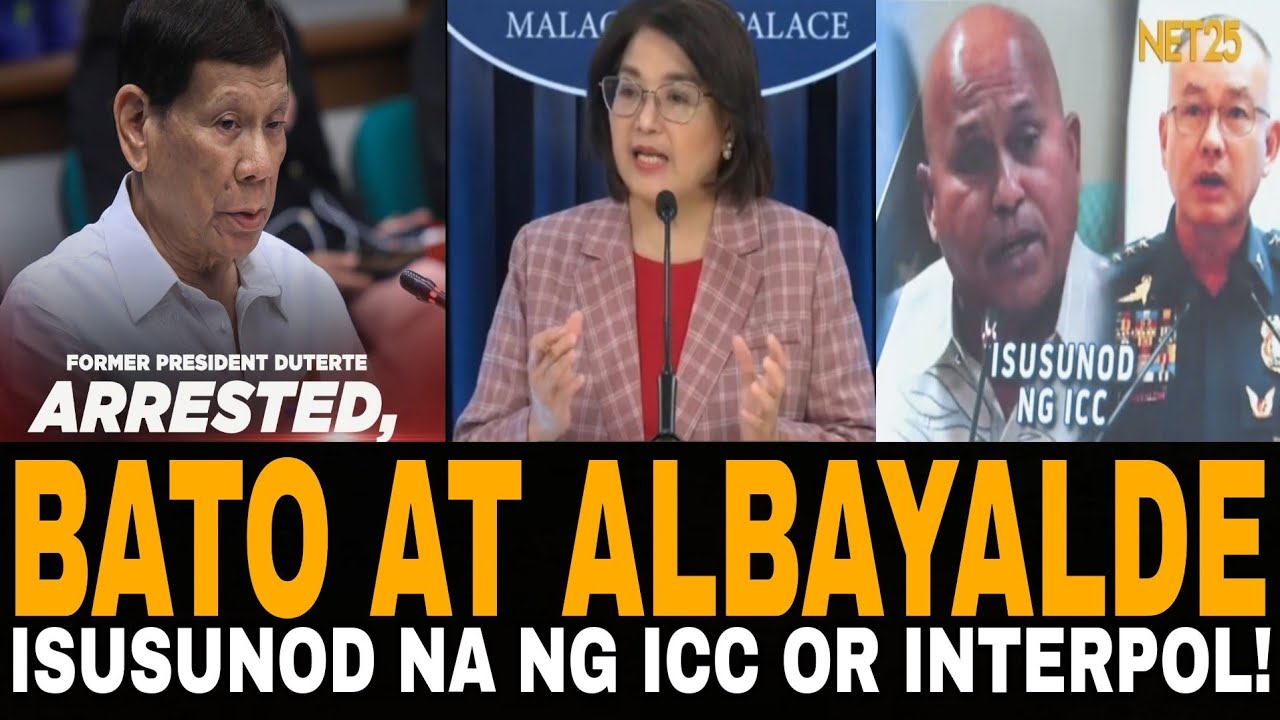 KAKAPASOK LANG! SEN. BATO AT EX-PNP CHIEF ALBAYALDE ISUSUNOD NA DI ...