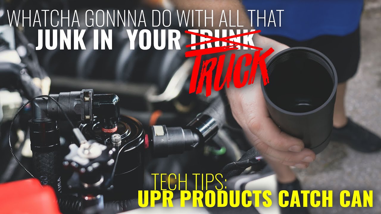 UPR Products Catch Can on a NEW Ford F150 5.0L - YouTube