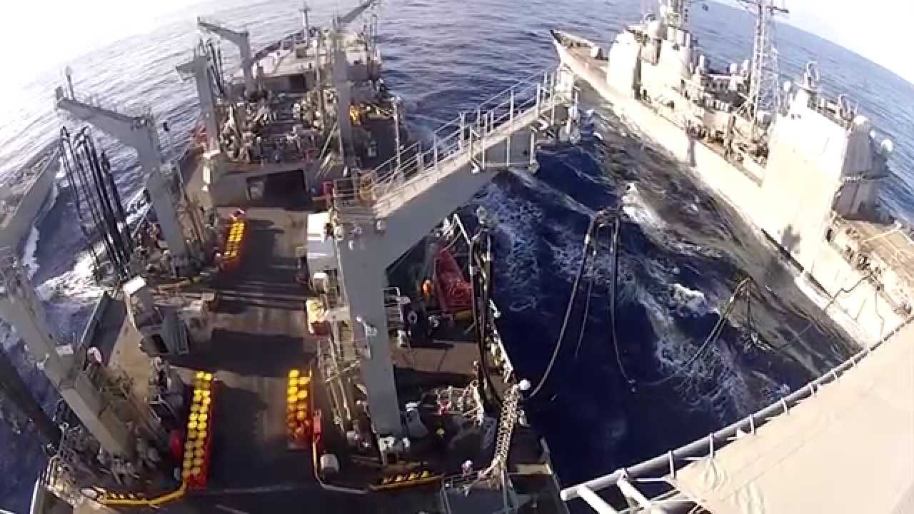 MSC’s Fleet Replenishment Oiler, USNS Leroy Grumman (T-AO 195) - YouTube