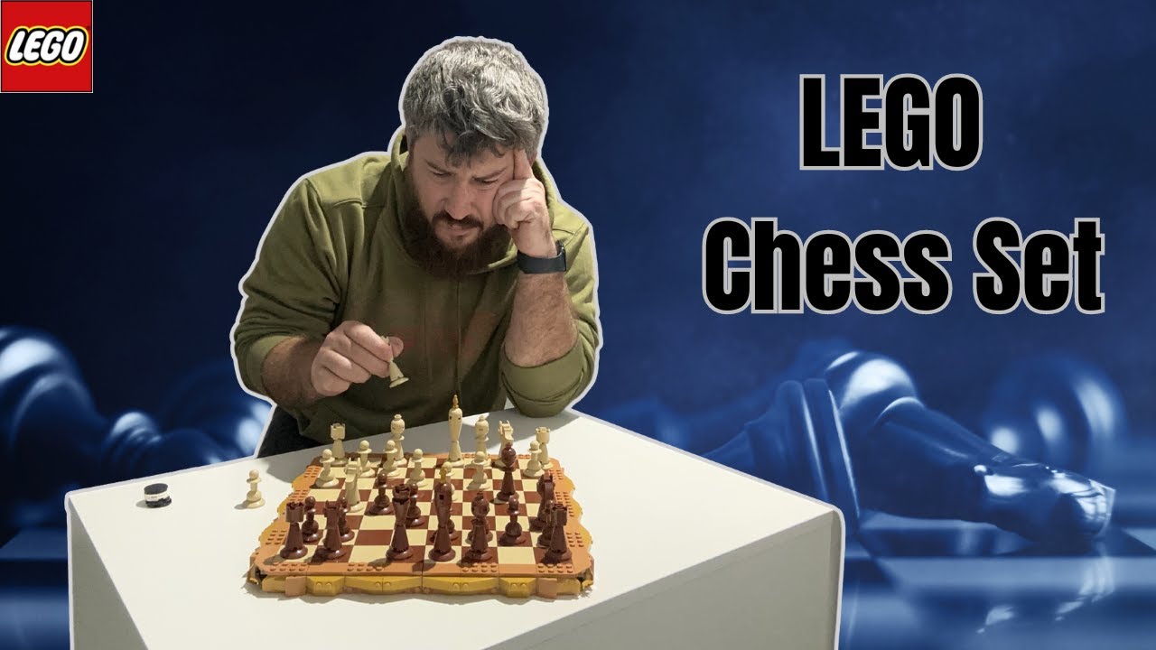 LEGO Traditional Chess Set - Build & Review - YouTube