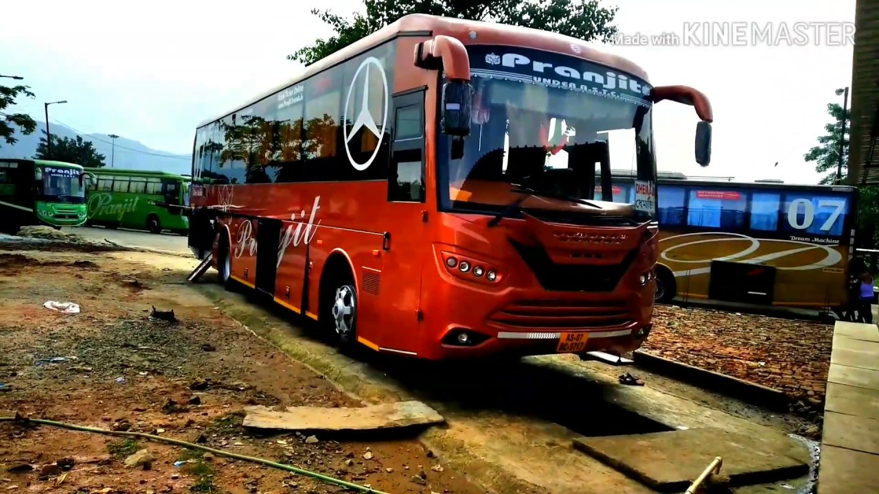 JCBL built BharatBenz 1623 bus full review. Interior and exterior ...