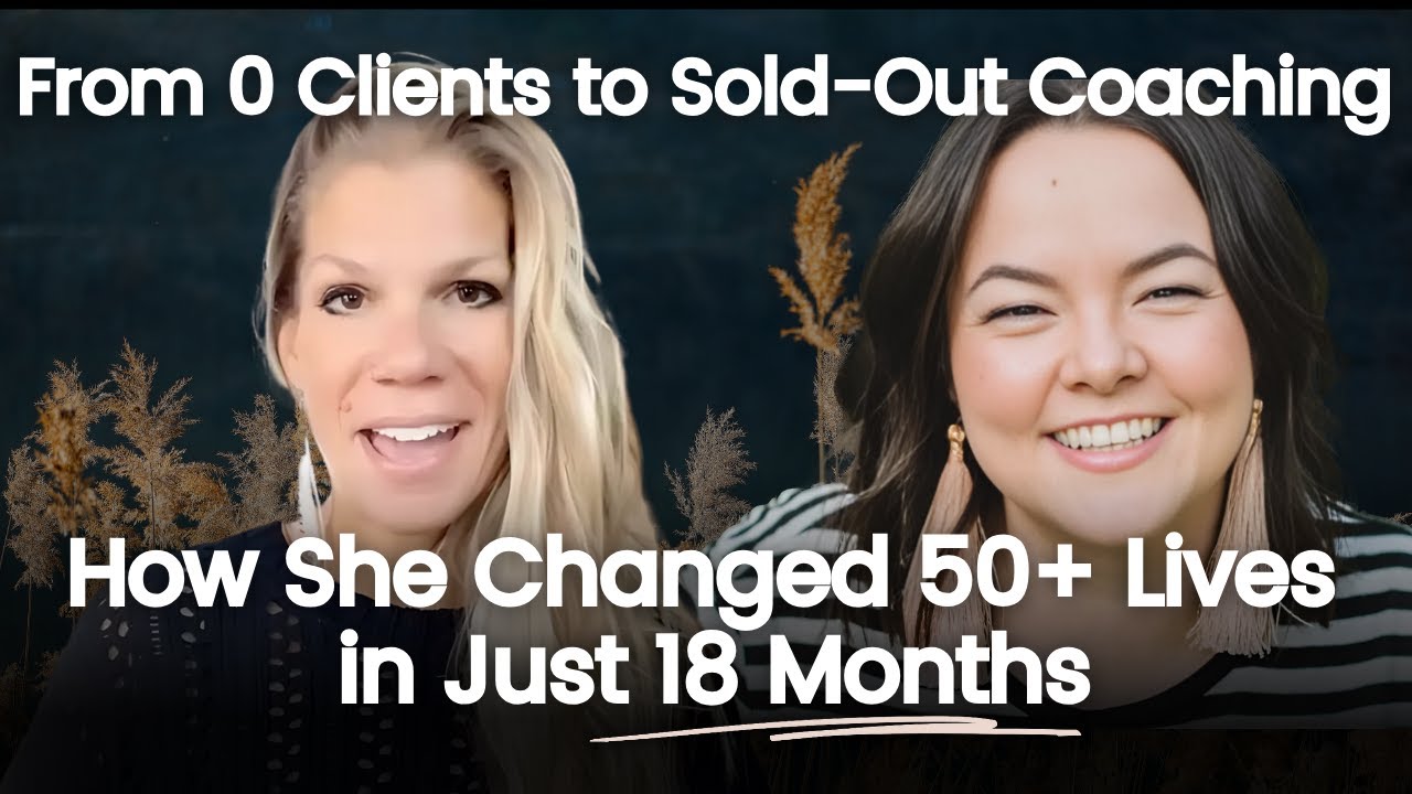 Leanne’s 50+ clients in 18 Months - YouTube