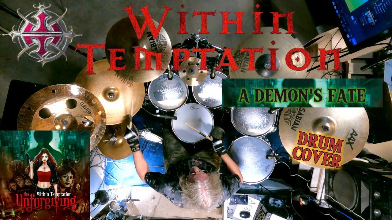 Within Temptation - "A Demon's Fate" Drum Cover - YouTube