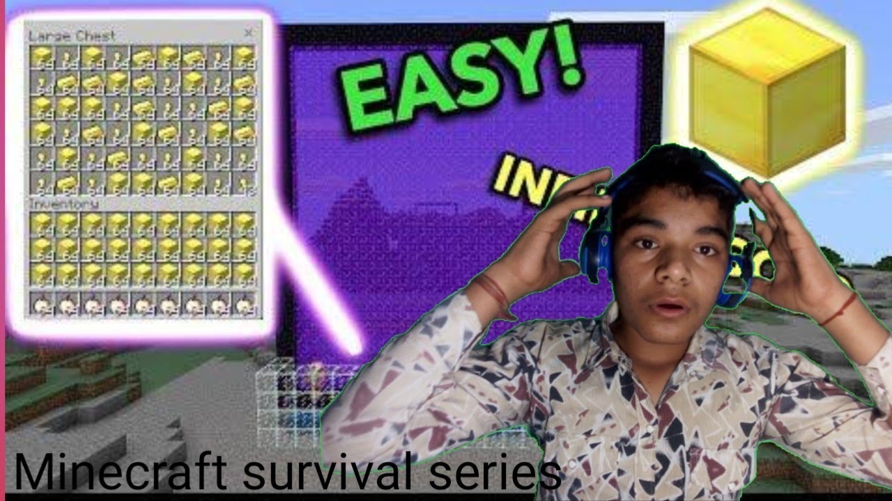 Unlimited GOLD in Minecraft! 💰 My Insane Gold Farm Build!" - YouTube