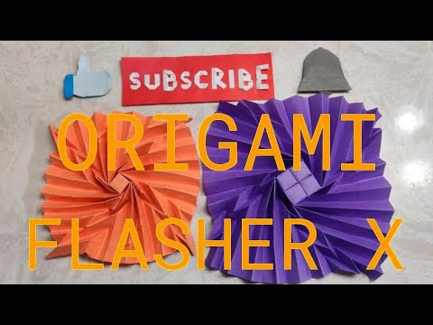 Origami Flasher X (Made by GreenArt4 First) - YouTube