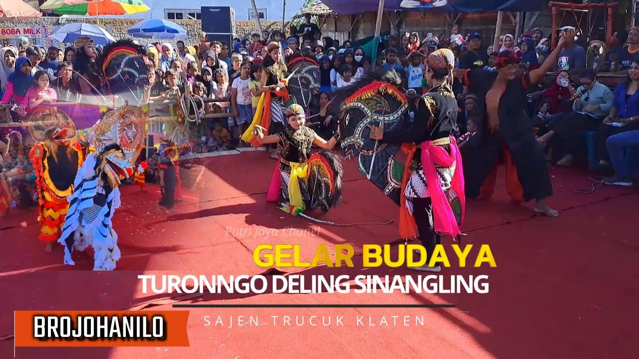 GELAR BUDAYA TURONGGO DELING SINANGLING || Sajen Trucuk Klaten - YouTube