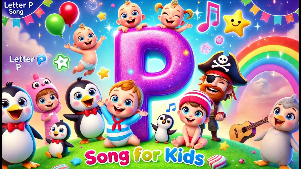 Letter P Song for Kids | Learn the Alphabet with Fun and Music! - YouTube
