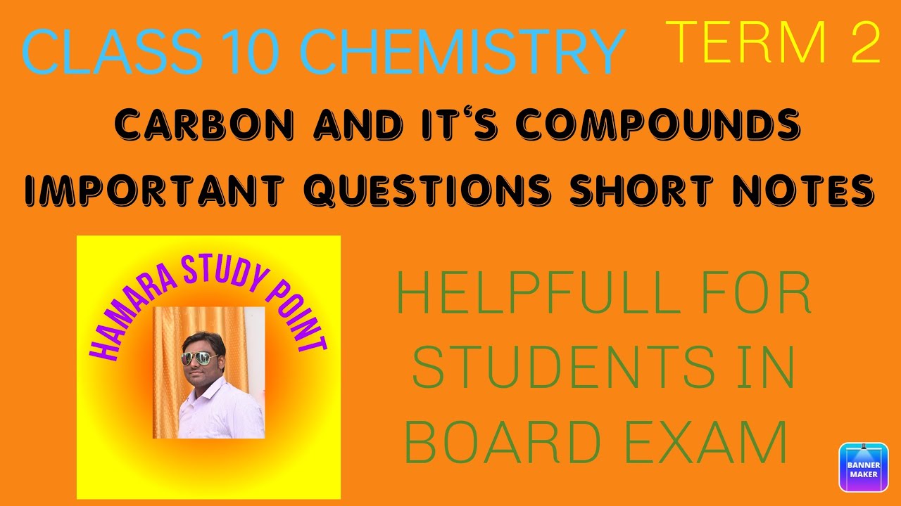 Class 10 Chemistry term 2 important questions with answers - YouTube