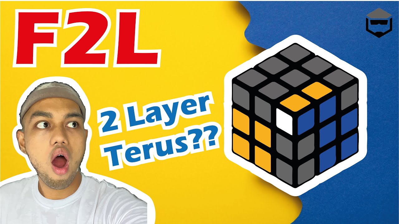 [CFOP] Tutorial F2L Beginner Paling Mudah! | Hariz Azizan - YouTube