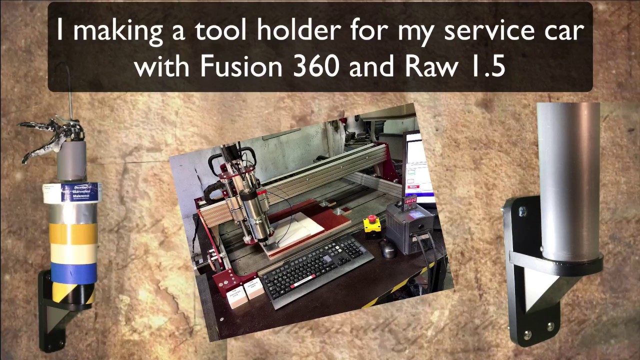 A tool holder for my service car - YouTube