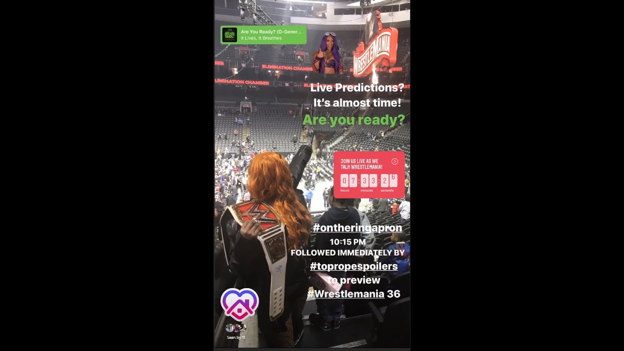 ON THE RING APRON (S1E4) - It's finally time for Wrestlemania, it was ...