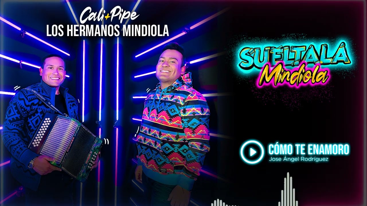 Los Hermanos Mindiola - Como Te Enamoro (Visualizer) - YouTube