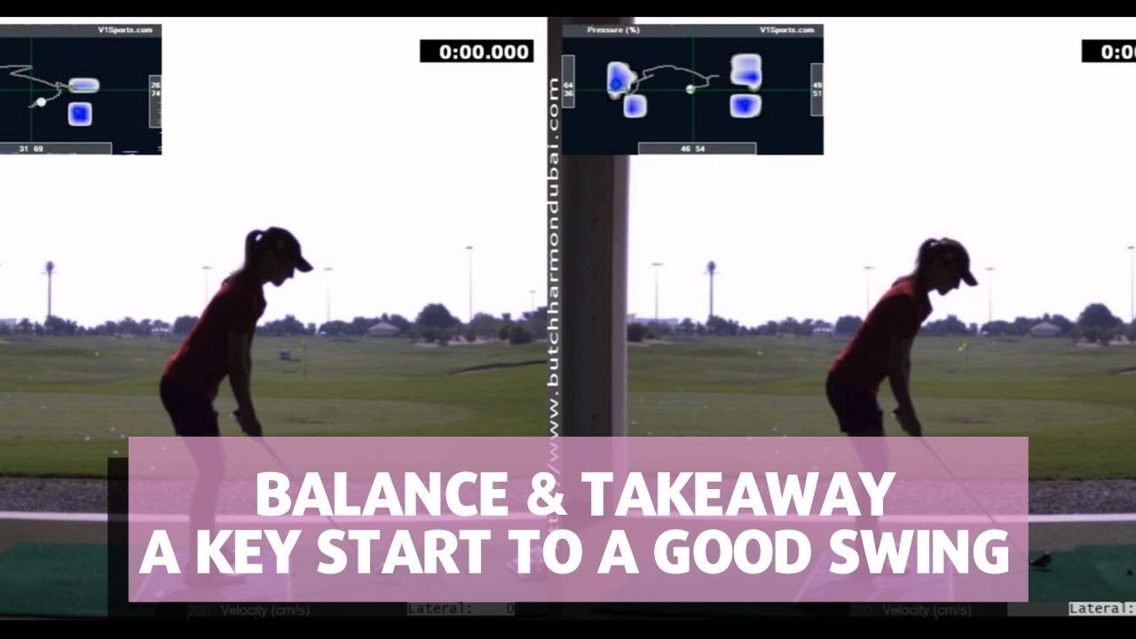 BALANCE & TAKEAWAY - THE KEY START TO A GOOD GOLF SWING - YouTube