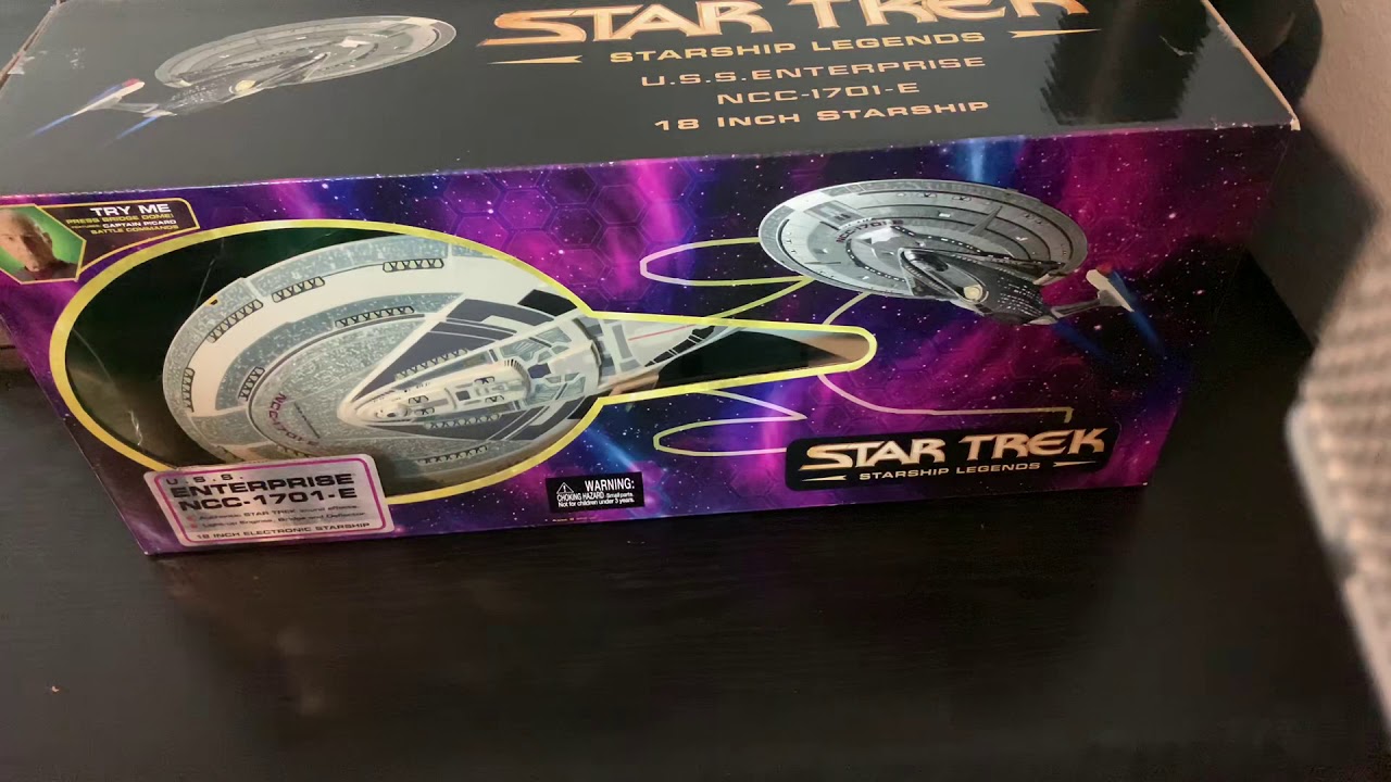 Star Trek:Star ship Enterprise(legends edition Used)Unboxing - YouTube