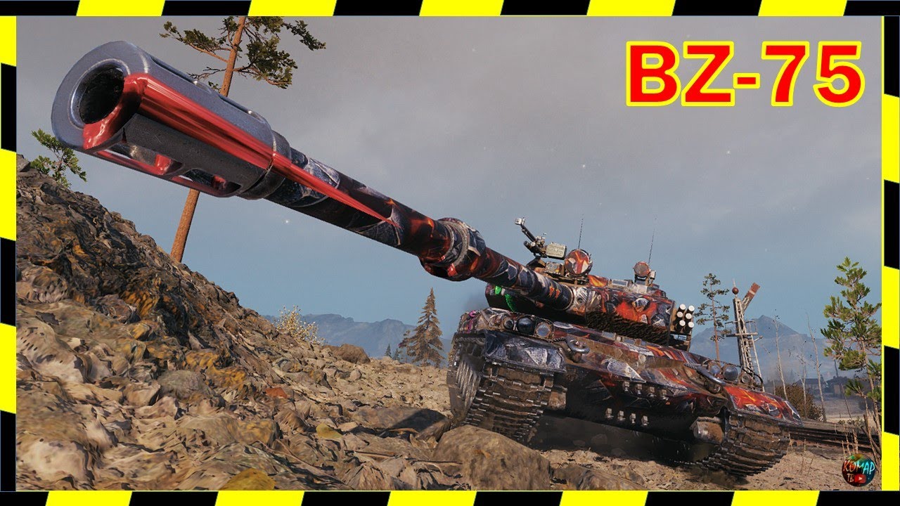 КАК BZ-75? 9,5К уронтия!) - YouTube