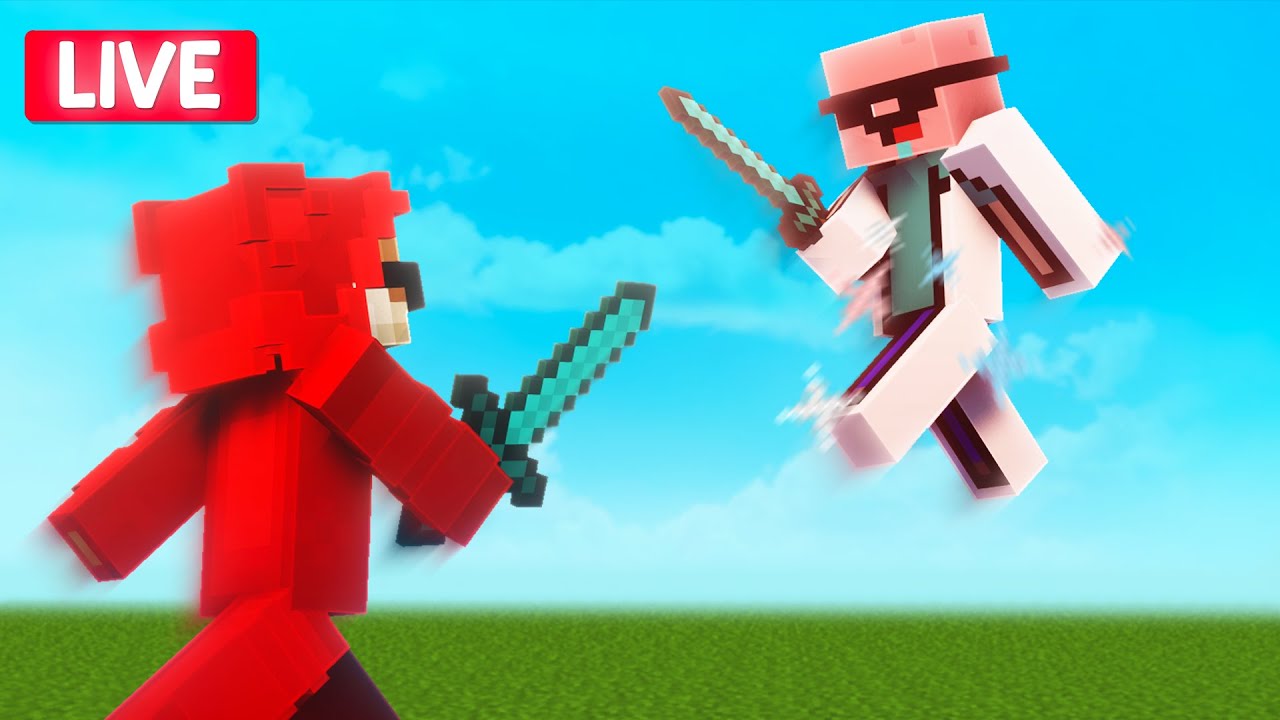 🔴 Minecraft Live Stream || Bedwars with Subscribers - YouTube