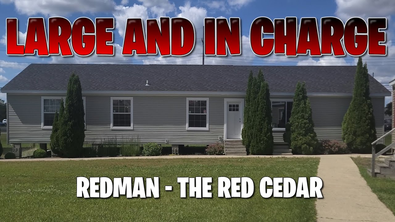 Large And In Charge 🔴 Redman The Red Cedar - D&J Homes Richmond IN ...