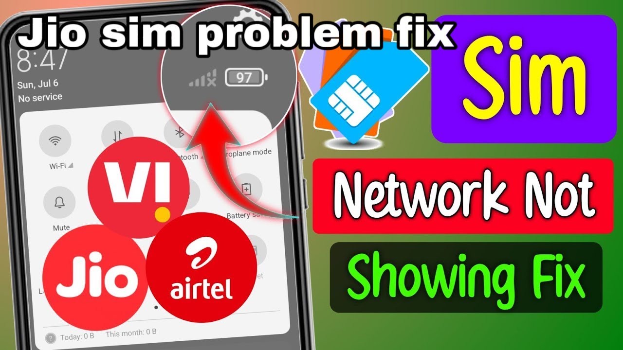JIO SIM MEIN NETWORK PROBLEM KYON AA RAHI HAIN || JIO SIM NETWORK ...