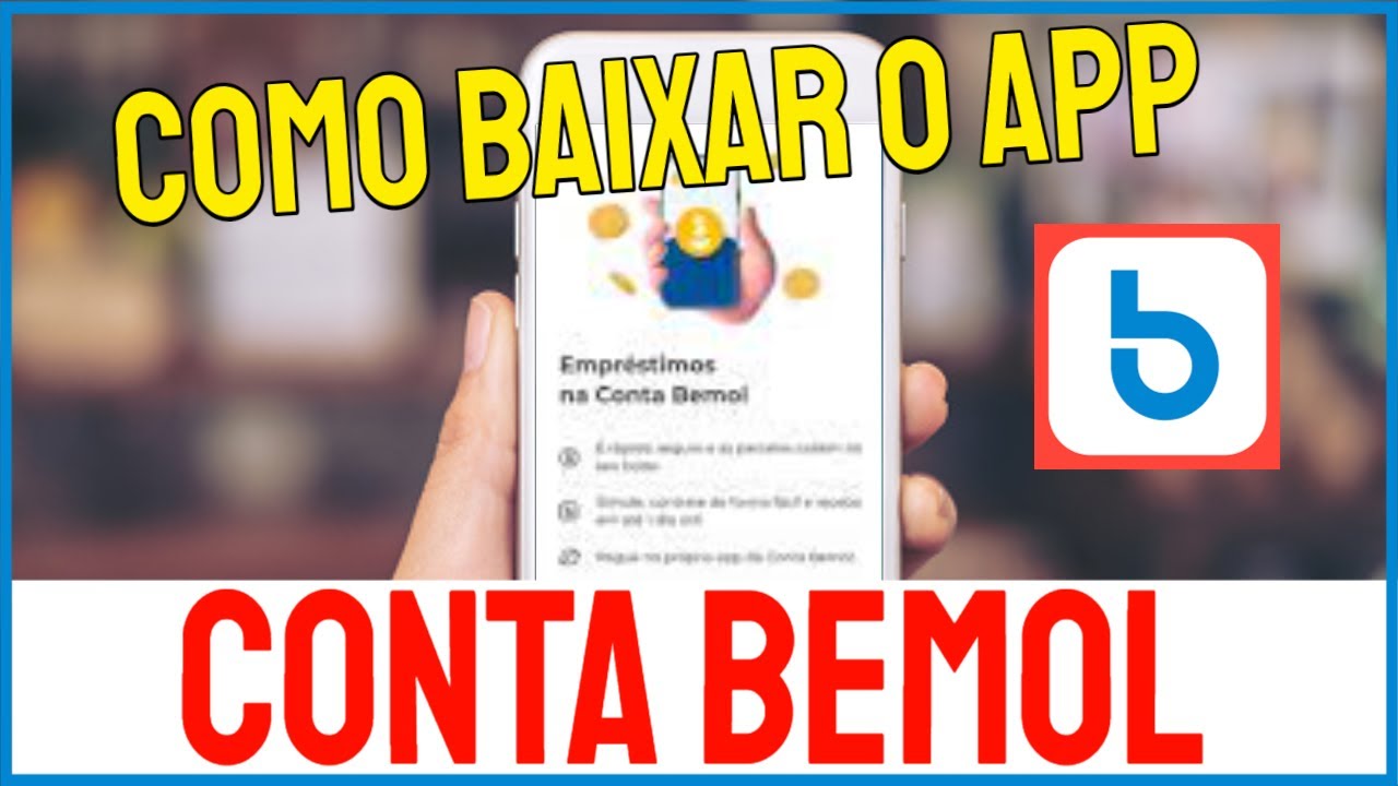 Como baixar e usar o aplicativo Conta Bemol no celular - YouTube