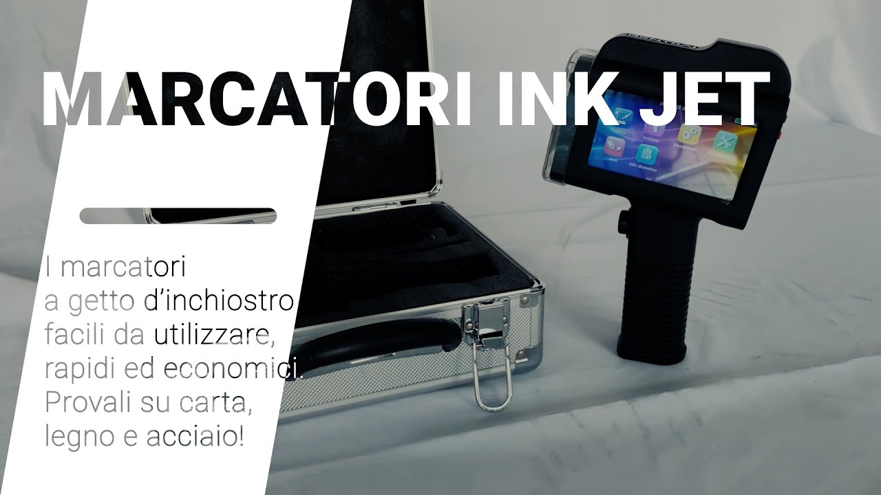 Marcatori ink jet | Sofair srl - YouTube