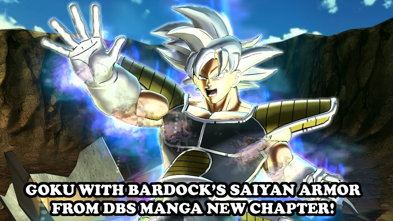 OFFICIAL NEW GOKU IN BARDOCK ARMOR! DBS MANGA BASED MOD! Saiyan Legacy ...