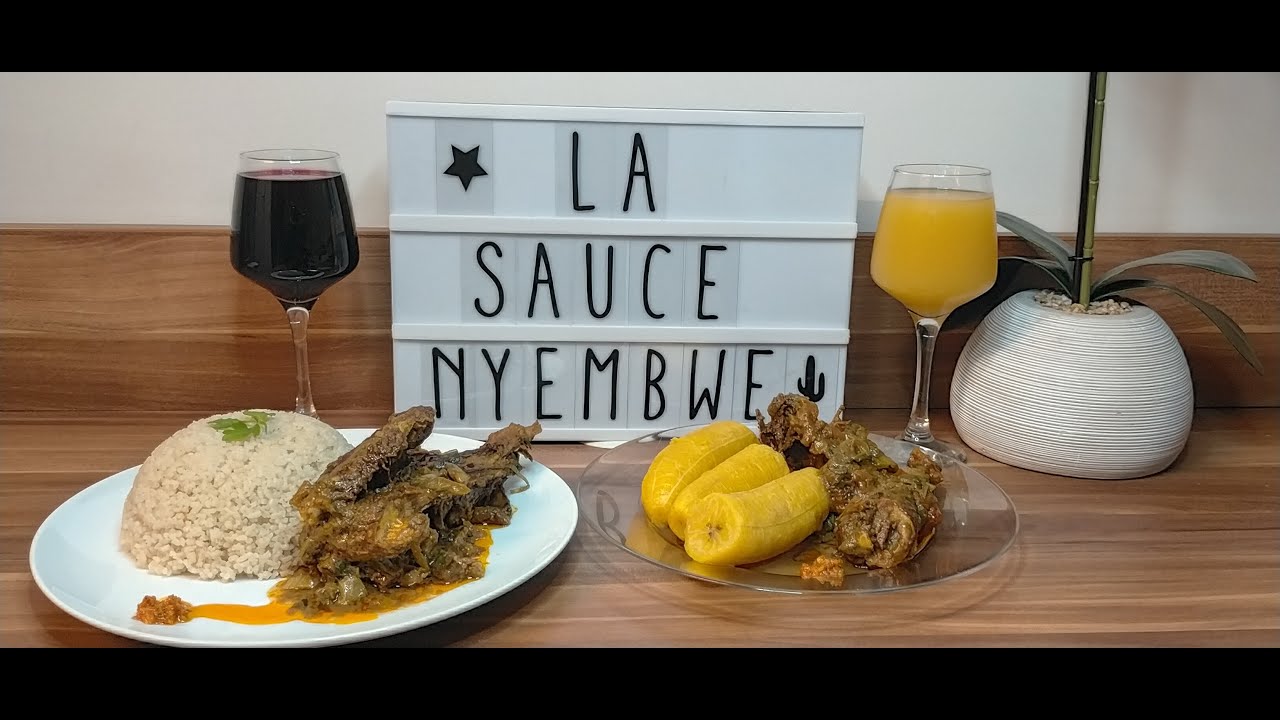 TUTO : comment cuisiner le nyembwé 🤗 #saucegraine - YouTube