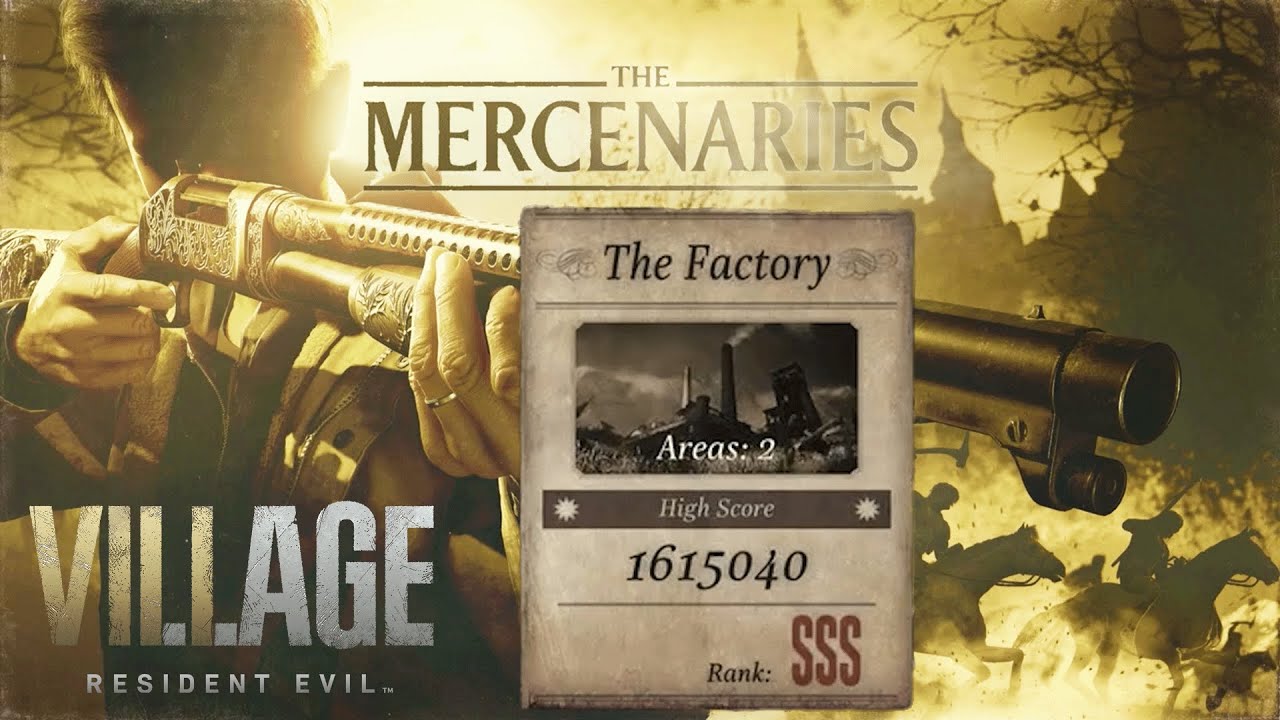 THE FACTORY SSS RANK SCORE MERCENARIES GUIDE - Stage 3 | Resident Evil ...