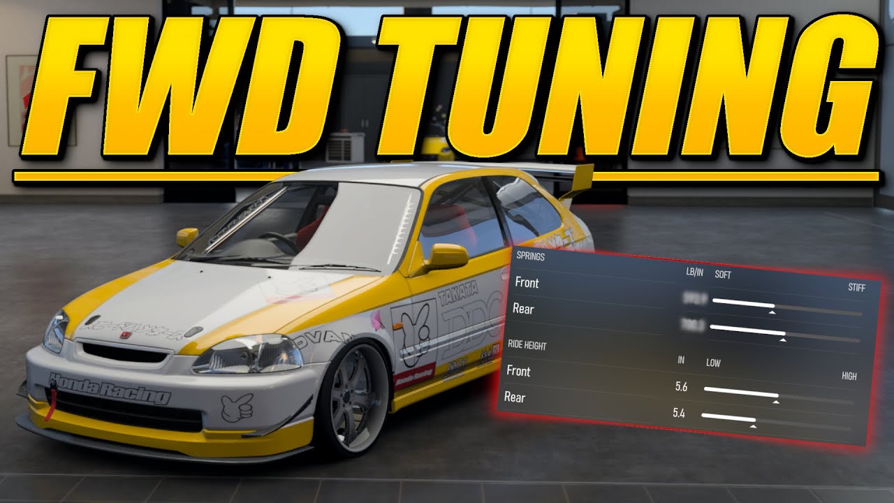 What You Need To Know When Tuning Front Wheel Drive Cars (Forza ...