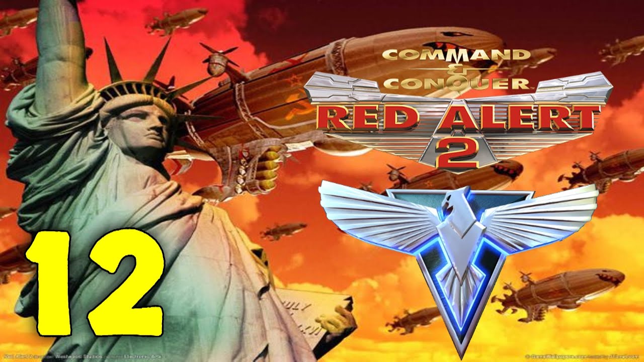 Red Alert 2 Allied Campaign Walkthrough Part 12 - Chrono Storm | No ...