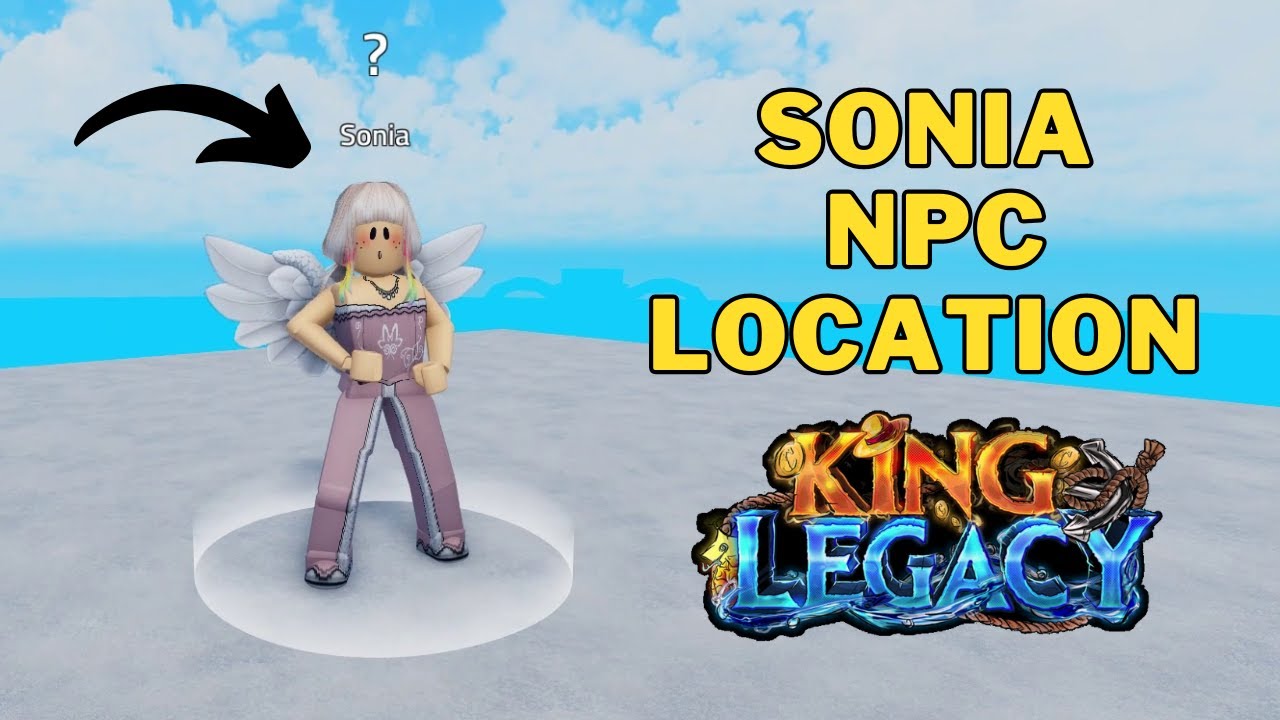 Where is Sonia in King Legacy After Update 7 | Sonia NPC Location - YouTube