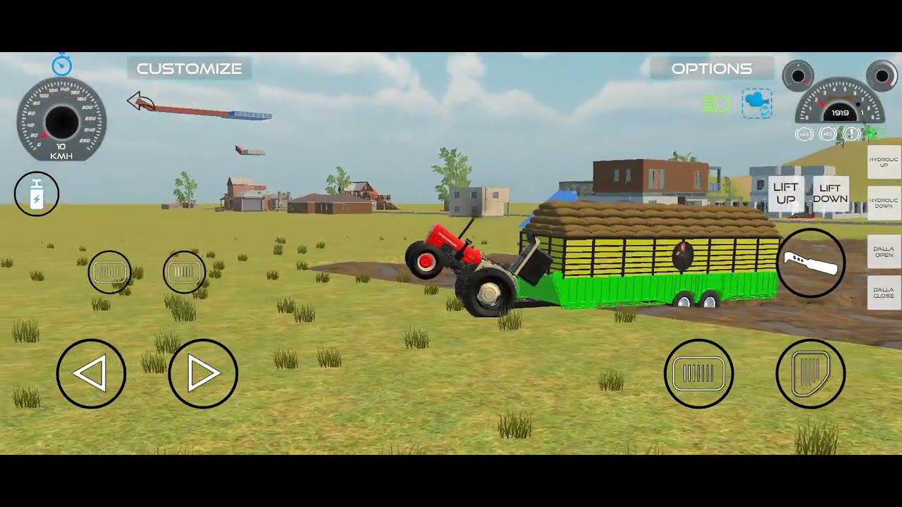 Swaraj 855😱😱 Koi tractor Takkar Nahin Le sakta bhai #gaming #swaraj855 ...