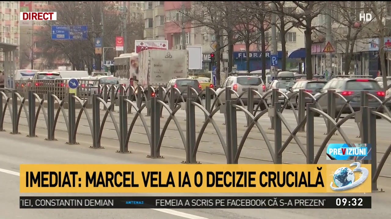 Traficul din Capitală revine la valorile obişnuite - YouTube