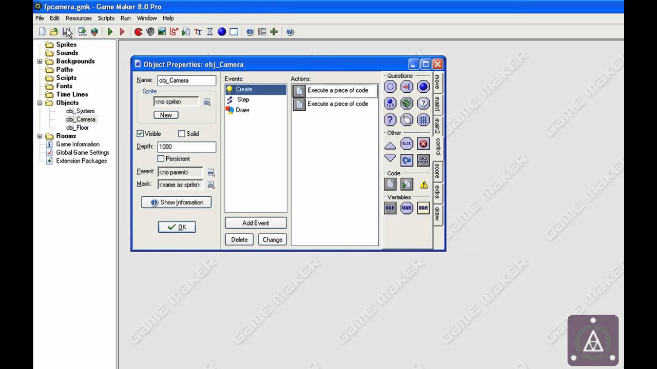 Tutorial Game Maker 3D 12: FPS Mirar con Mouse - YouTube