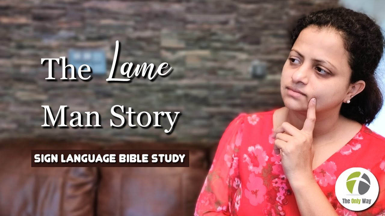 The Lame Man Story! Jesus Heals Paralytic Man @ Pool Of Bethesda - Sign ...