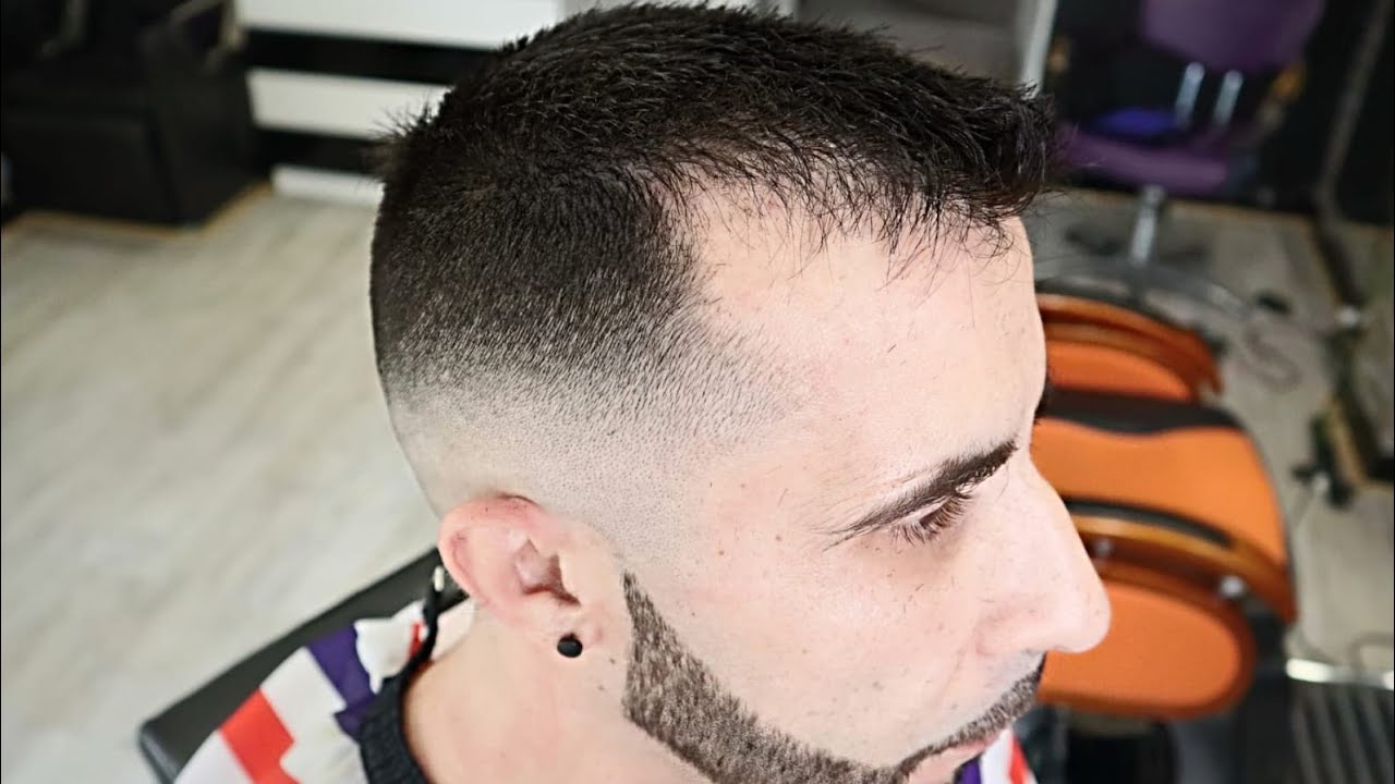 💈 ASMR BARBER - Luminous Skin Fade step by step tutorial - YouTube