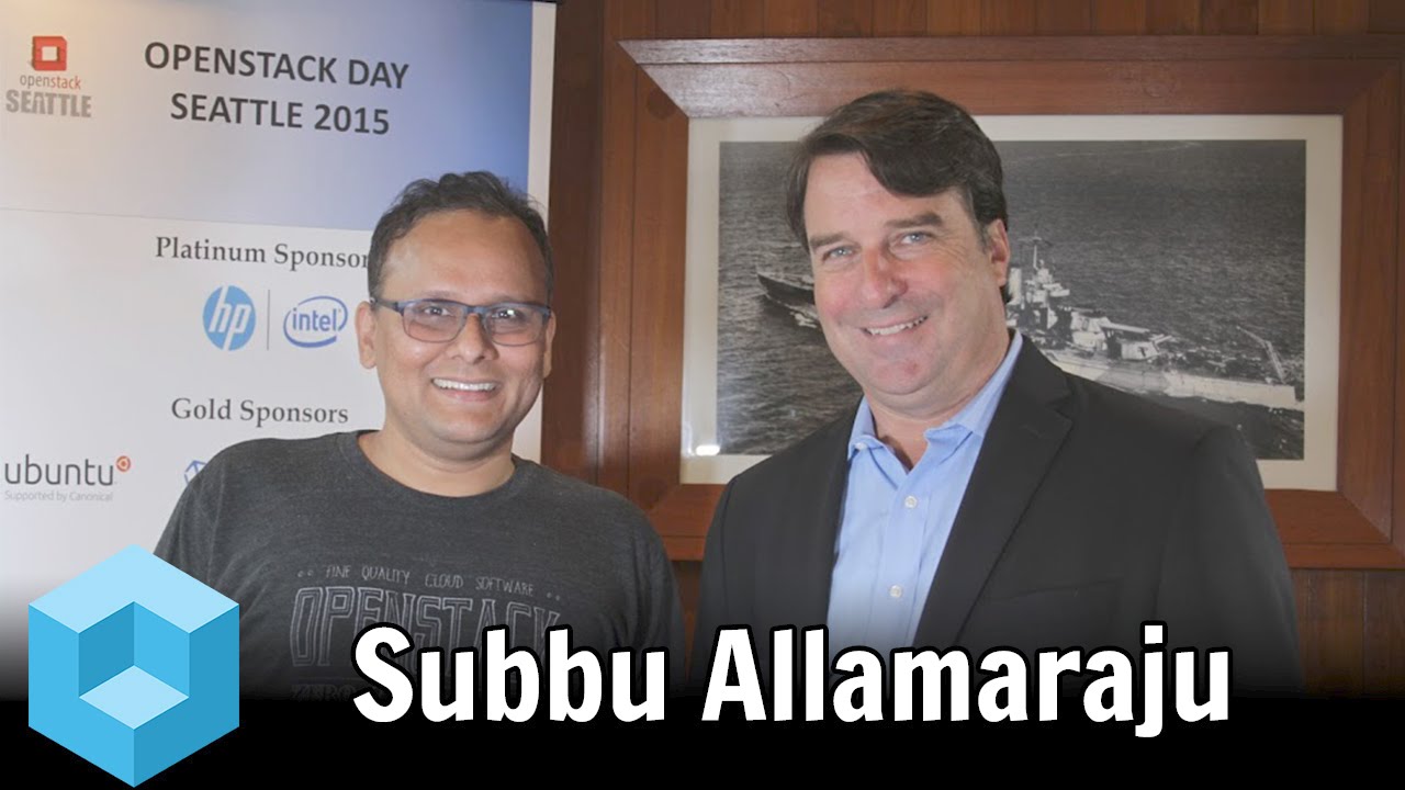 Subbu Allamaraju - Openstack Day Seattle 2015 - theCUBE - YouTube