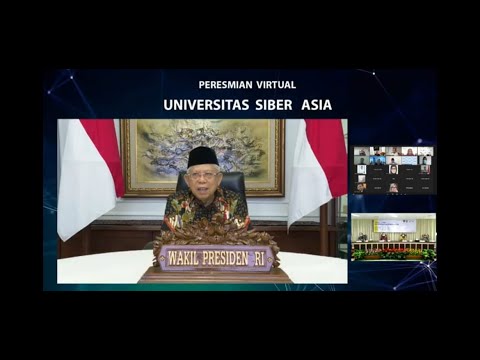 Peresmian Virtual Universitas Siber Asia 22 Sept 2020 - YouTube