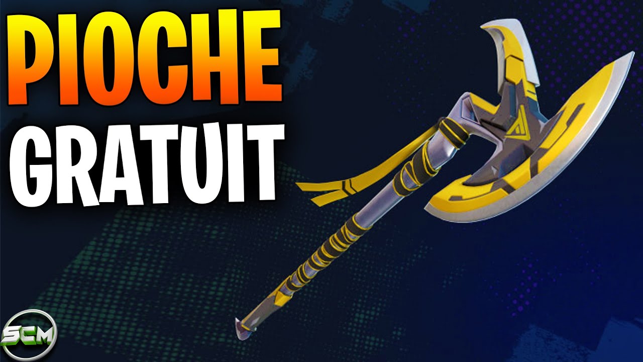 Comment Avoir la Pioche Hache Tech Gratuite Fortnite, Tuto Débloquer ...