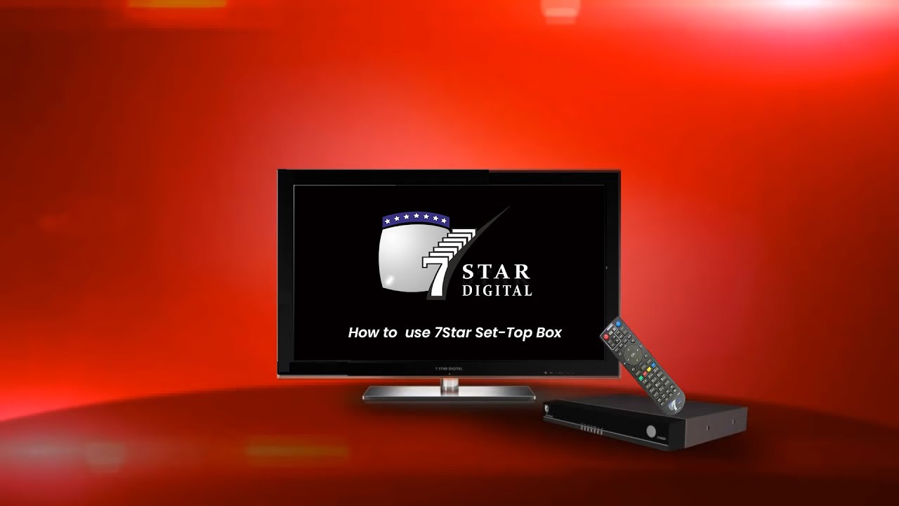 How to use your 7Star Set top Box - YouTube