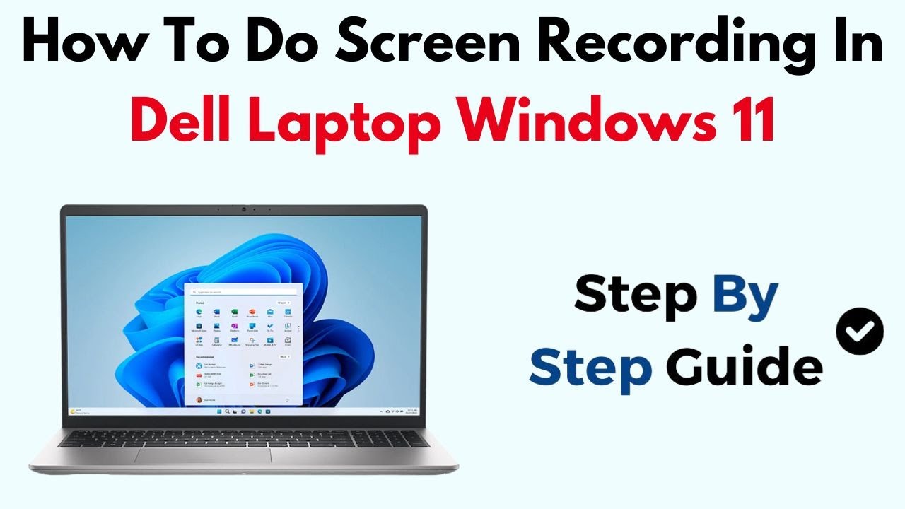 How To Do Screen Recording In Dell Laptop Windows 11 - YouTube