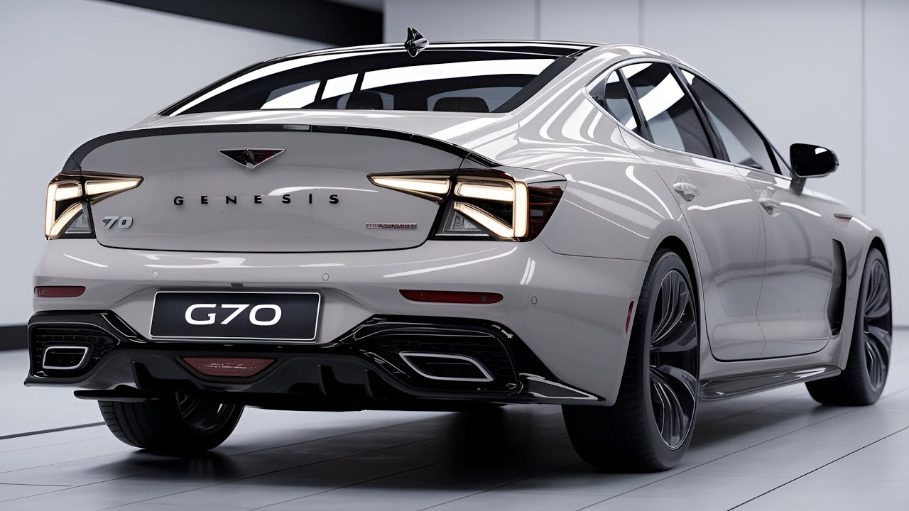 2026 제네시스 G70 완전 공개! 디자인·성능 모두 진화했다! - YouTube