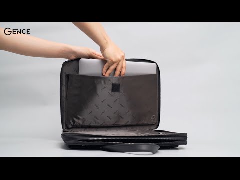 Cặp xách nam cao cấp Gence da bò Saffiano GCE13