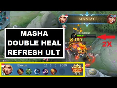 New Masha Revamp Reset Ultimate & Twice Healing - Masha Rework Maniac ...