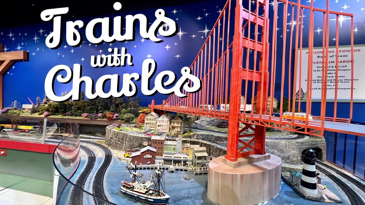 The trains at northpark mall - YouTube