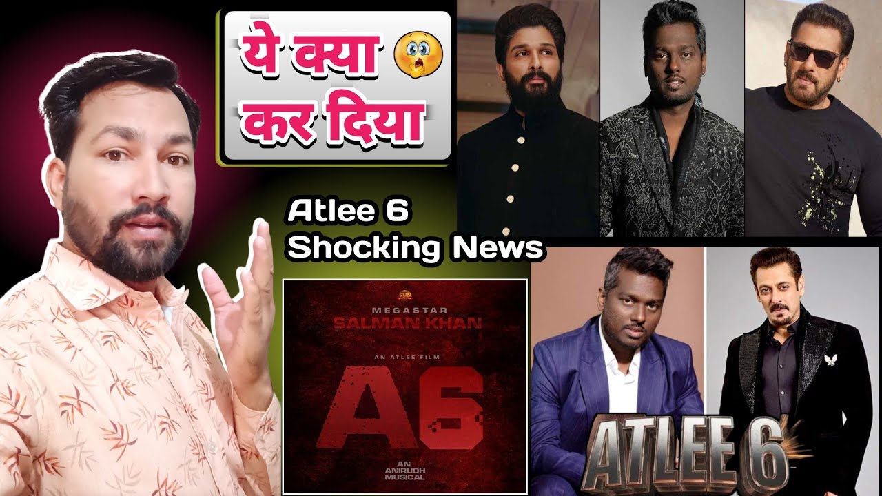 Atlee 6 Movie Shocking Update | Atlee 6 Shocking Budget Reveal | Atlee ...