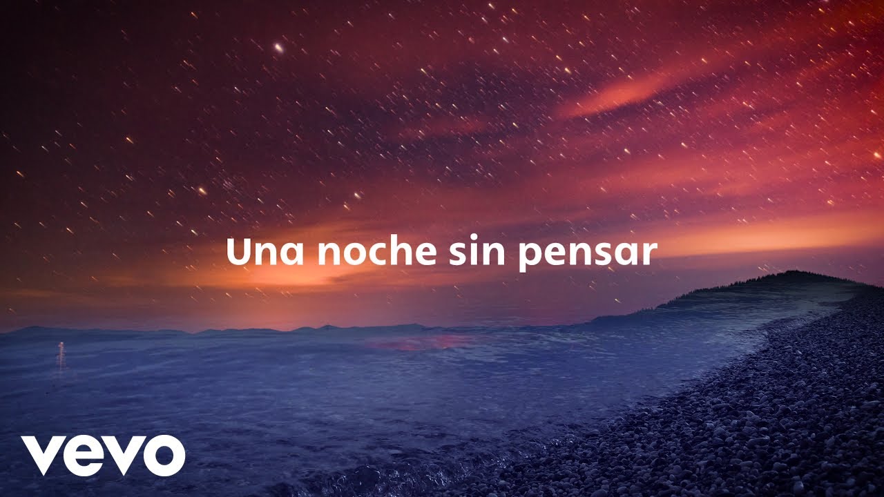 Sebastián Yatra - Una Noche Sin Pensar (Lyric Video) - YouTube