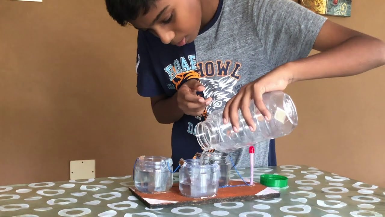Electrochemical Cell - science project for school - YouTube